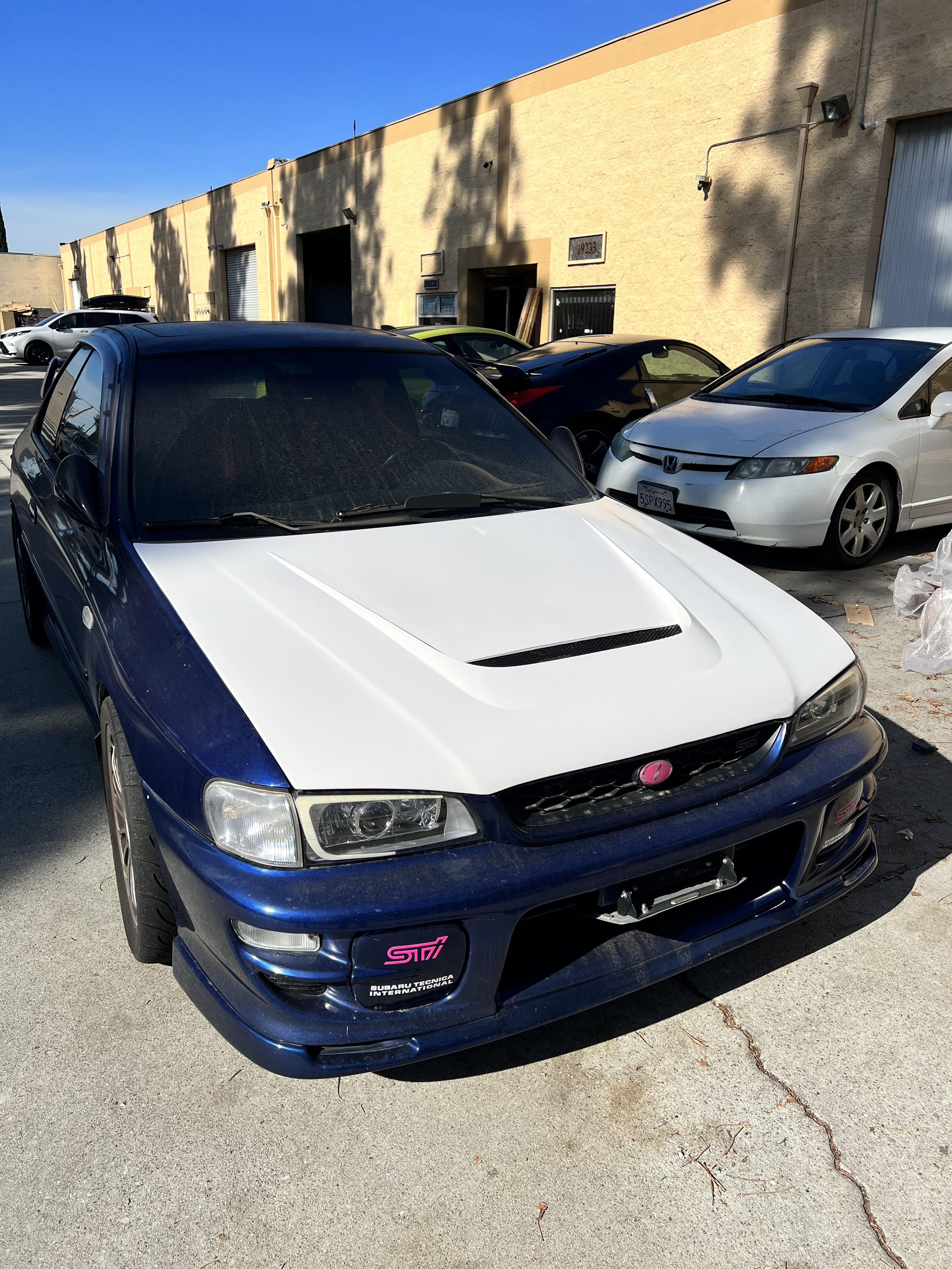 GC8 Spec-GK FRP Hood – AeroLuxe Auto Boutique