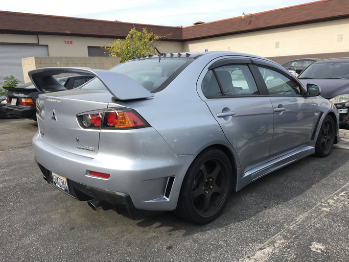AeroLuxe Evo X Spec-FQ Rear Bumper (FRP) – AeroLuxe Auto Boutique