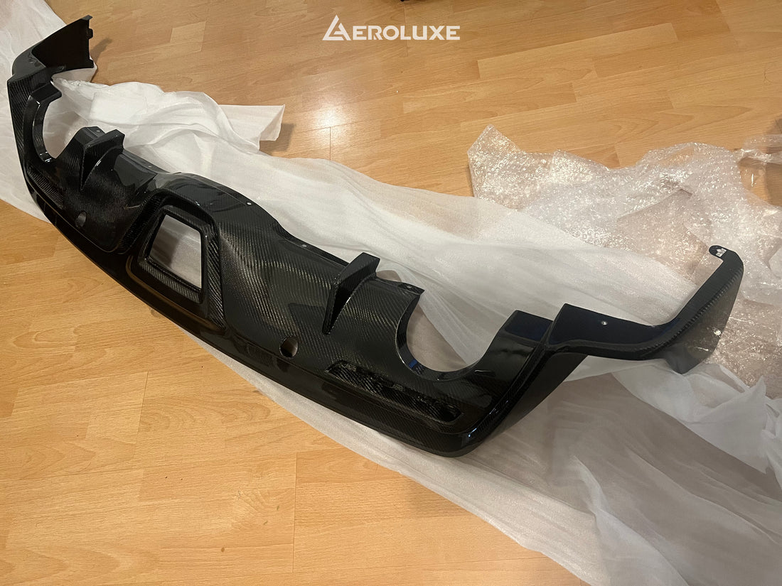 AeroLuxe MkV Supra Spec-GR Carbon Fiber Rear Diffuser – AeroLuxe Auto ...